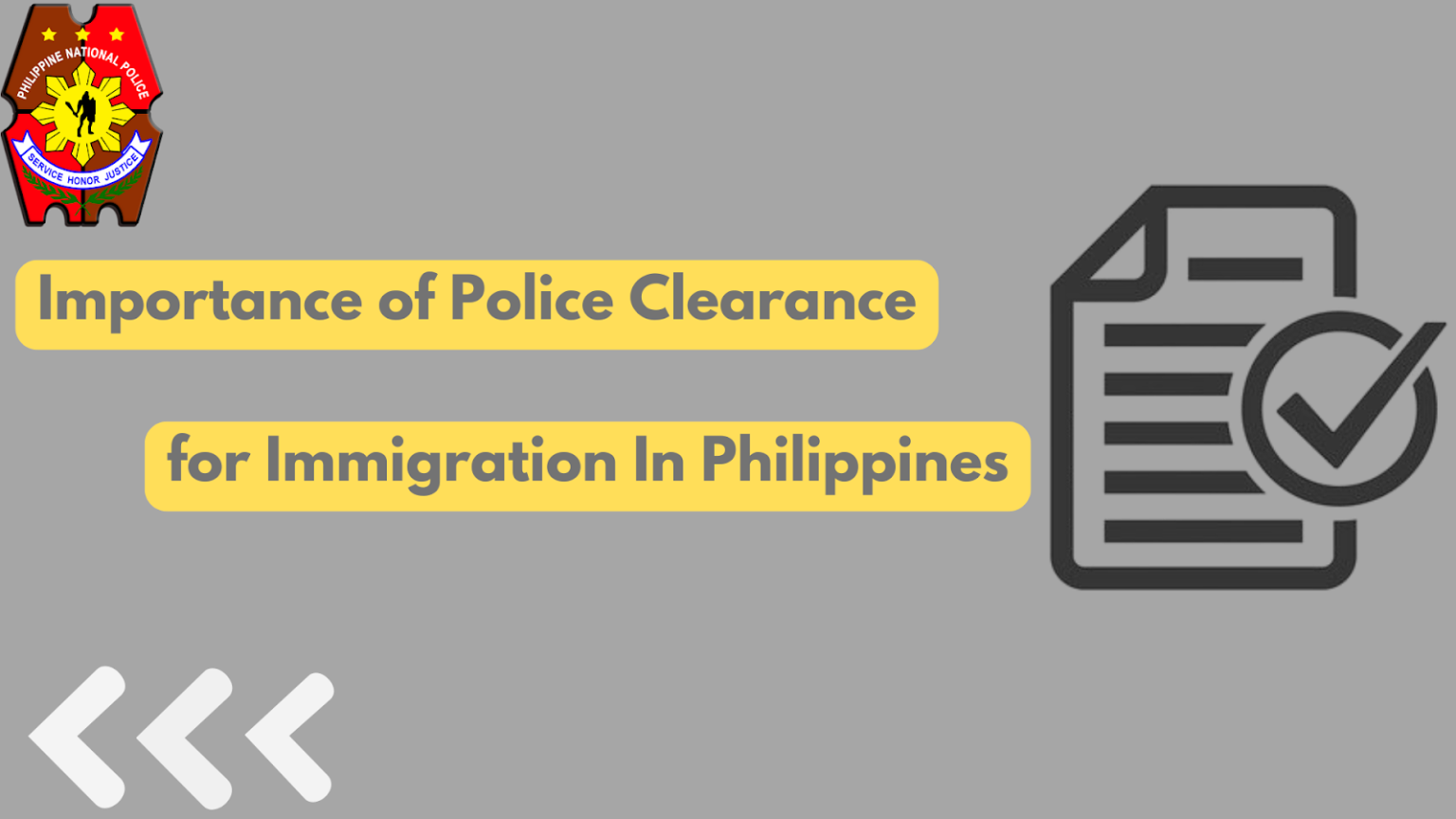 Police Clearance Sample of Philippines 2025
