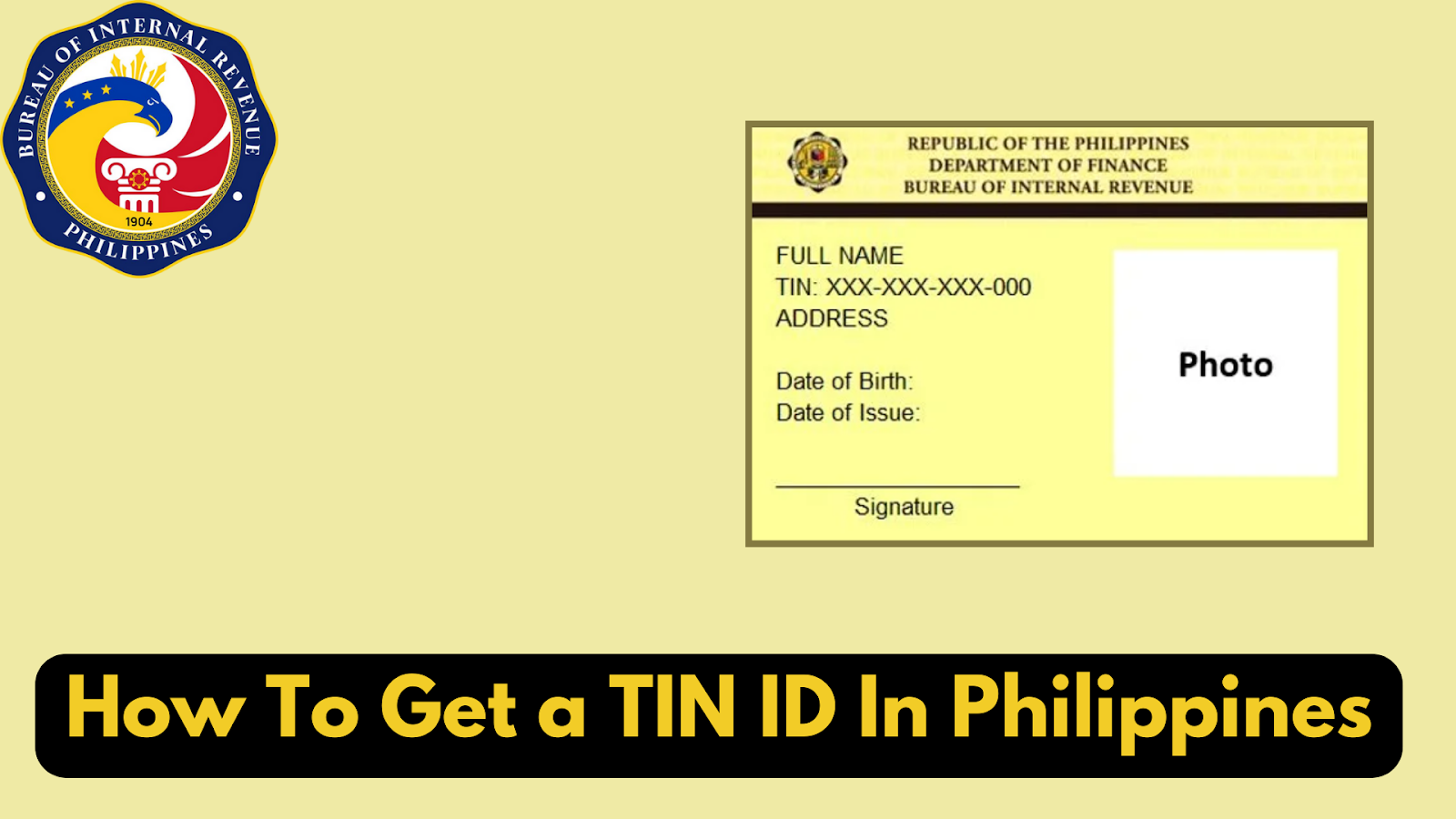 TIN ID | How to Get a TIN ID?
